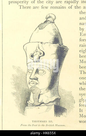 Illustration from 'The Land of the Pharaohs' depicting Egypt and Sinai ...