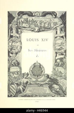 Illustration from 'Le Grand Siecle', depicting the era of Louis XIV ...