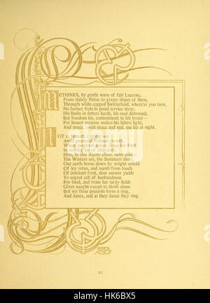 An image from 'Poems on Mont Blanc and Switzerland,' illustrated by R ...