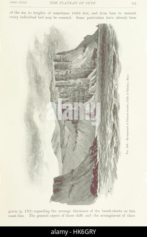 The photograph shows a page from 'The Ancient Volcanoes of Great ...
