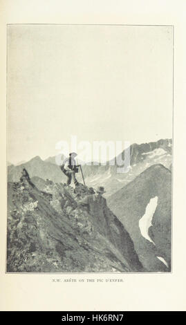 A page from 'Through the High Pyrenees', documenting the geography ...