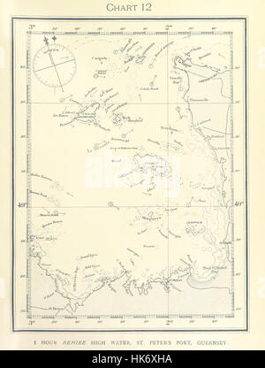Image taken from 'Twelve Charts of the Tidal Streams', showing detailed ...