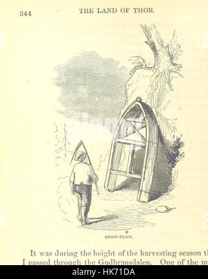 An illustration from 'The Land of Thor' depicting the myths, landscapes ...