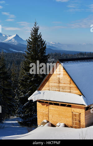 Tatra Mountains winter clouds Stock Photo - Alamy