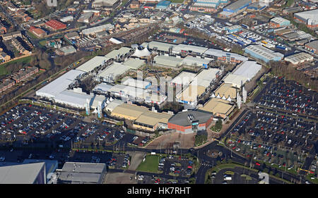 aerial view of Junction 32 Outlet Shopping, Xscape Yorkshire ...