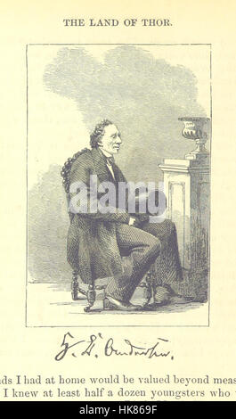 Illustration from 'The Land of Thor', depicting landscapes and myths ...