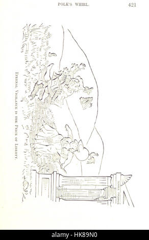 An illustration from 'The Comic History of the United States ...