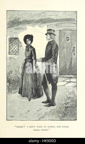 Illustration from 'Jane Eyre', depicting scenes from the classic novel ...