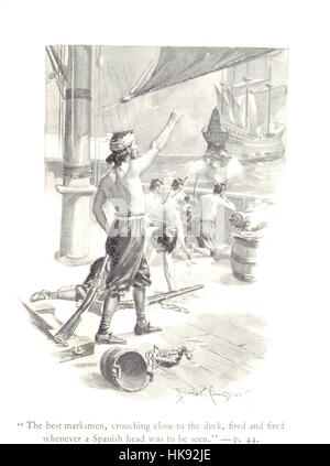 An image from 'Buccaneers and Pirates of Our Coasts', depicting the ...