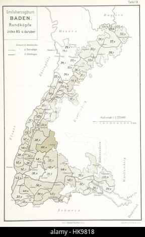 An image from 'Zur Anthropologie der Badener,' documenting the ...