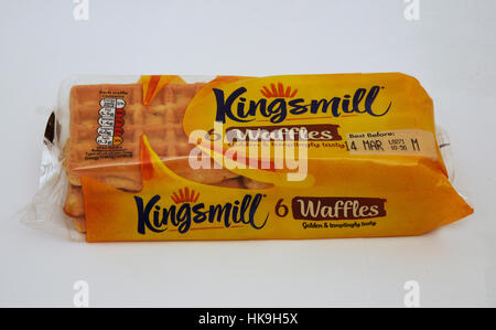 Kingsmill waffles, 6 pack Stock Photo - Alamy