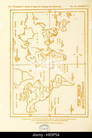 Image from 'How to Draw and Colour a Map', illustrating the techniques ...