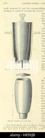 Image from 'Metallurgy,' depicting the process of metal extraction from ...
