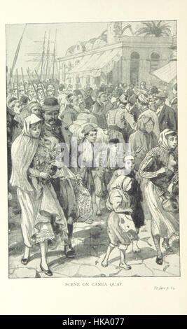 Illustration from 'Cretan Sketches' by Melton Prior, depicting scenes ...