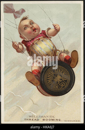 Willimantic thread booming Stock Photo - Alamy