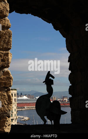 Castel dell'Ovo, located in Naples, Italy, is one of the city's oldest ...