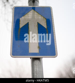 No go ahead the way ,No forward sign Stock Photo - Alamy