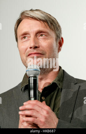 Danish actor Mads Mikkelsen as doctor Johann Friedrich Strunsee during ...