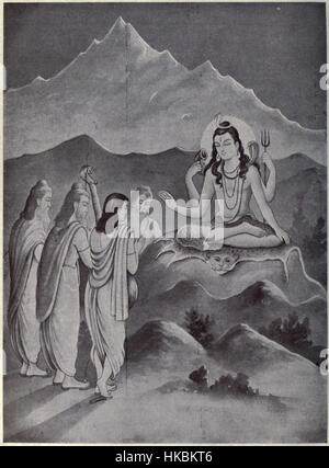 This painting depicts the moment from the Hindu epic Ramayana when Rama ...