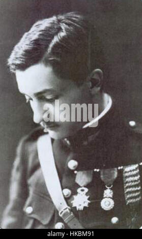 A portrait of Georges Guynemer, a French flying ace during World War I ...