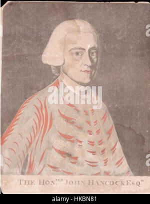 This historical portrait features John E. Hancock, capturing an ...