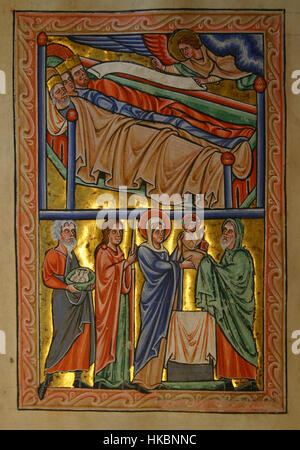 The *Saint Louis Psalter* is a medieval illuminated manuscript ...