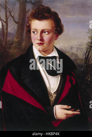 This portrait of Alfred Escher, a prominent Swiss politician and ...