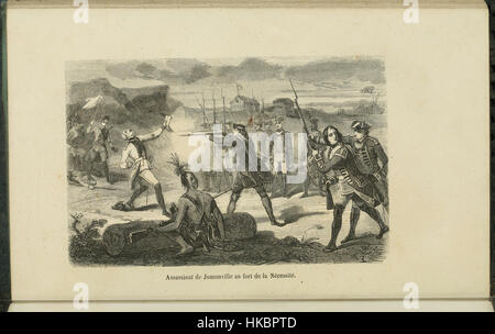 'Assassinat de Jumonville' depicts the assassination of the French ...