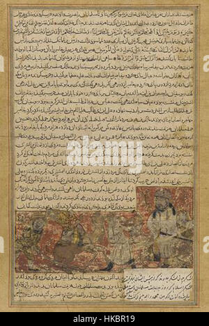 Balami - Tarikhnama - The Battle of Hunayn - The Prophet's life is ...