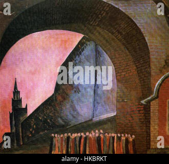 The painting of Boris Godunov, a 16th-century Tsar of Russia ...
