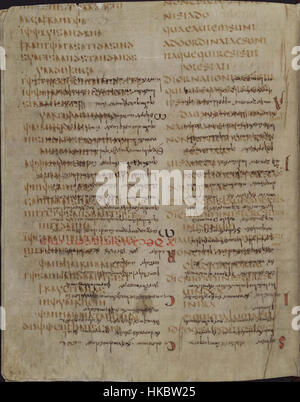 The Codex Guelferbytanus 64 is a medieval manuscript, and this specific folio (90 verso ...