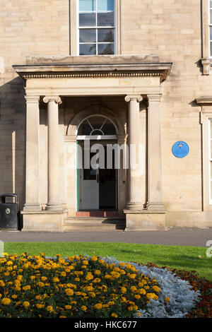 Brighouse Library, Brighouse, West Yorkshire Stock Photo - Alamy