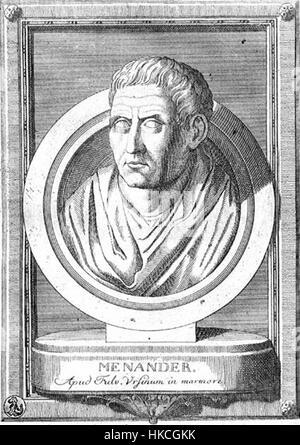 Menander was an ancient Greek playwright known for his work in comedy ...