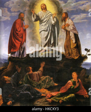 'The Transfiguration' is a religious painting depicting the biblical ...