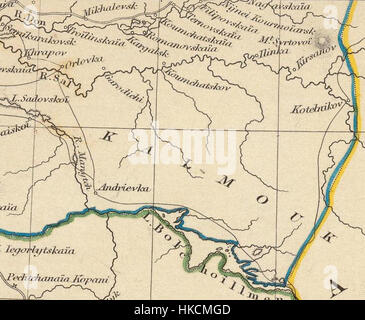 This 1835 map from the Society for the Diffusion of Useful Knowledge ...