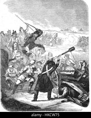 This painting depicts a scene from the January Uprising of 1863, a key ...