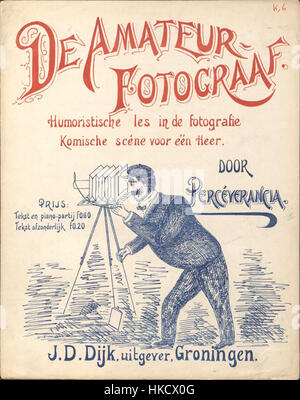 'De amateut fotograaf' (The Amateur Photographer) is a Dutch painting ...