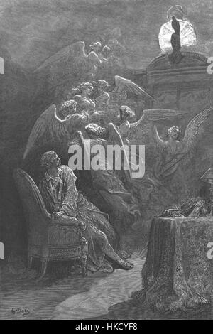 Dore raven shadow Stock Photo - Alamy