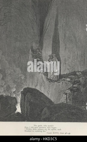 Inferno Canto 26 verses 46 49 Stock Photo - Alamy
