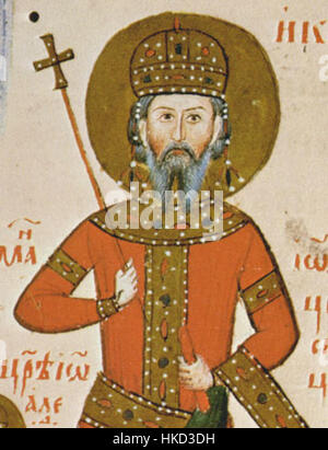This image portrays the King of Bulgaria, a significant figure in ...