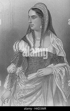 Queen Isabella II of Spain and her husband Francisco de Asis de Borbon ...