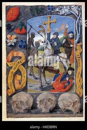 'The Three Living and the Three Dead' is a medieval allegorical theme ...