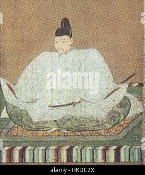 This portrait of Toyotomi Hideyoshi, a prominent figure in Japanese ...