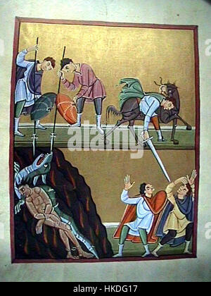 The Bamberg Apocalypse is a medieval manuscript that illustrates the ...