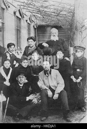 CHEKHOV WITH FAMILY Stock Photo - Alamy