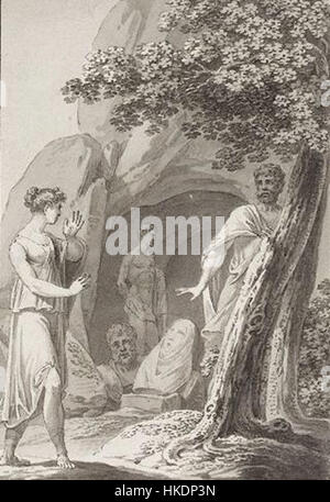 'Pandora dan Prometheus' is a work of art depicting the mythological ...