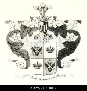 The Coat of Arms of the Russian Empire, depicted in this artwork, is a ...
