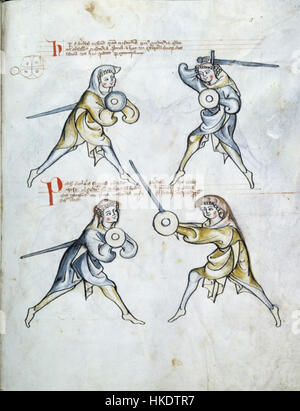 This image from the manuscript 'Ms I33 fol 29v' illustrates a medieval ...