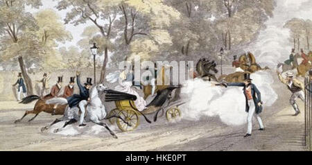 Assassination attempt on Queen Victoria Stock Photo - Alamy