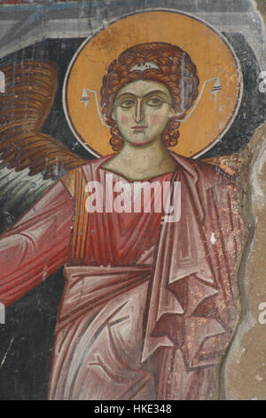 Frescos from the Michael the Archangel Church of Lesnovo 0146 Stock ...